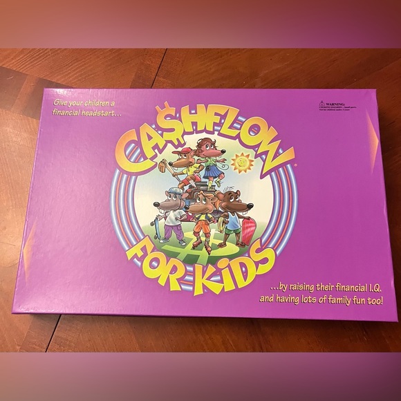 Toys | Cashflow Board Game Rich Dad Poor Dad Homeschool Money ...